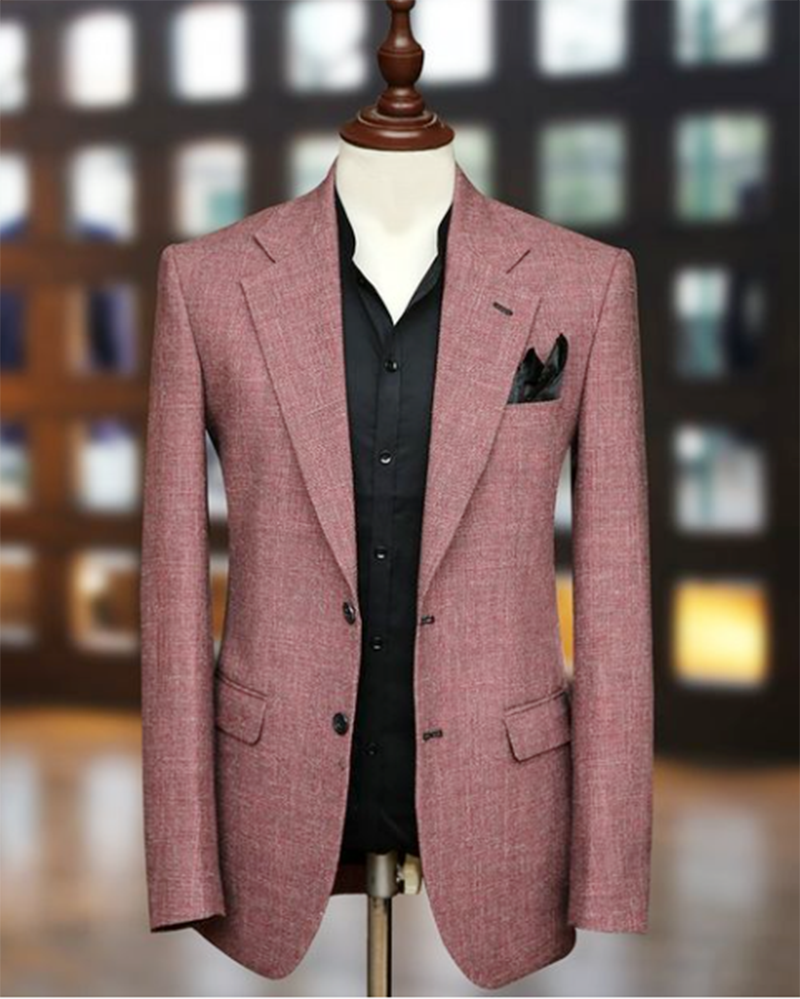 Plum Men's Formal Dinner Suit Jacket 2 Pieces Wedding Party Blazer Out ...